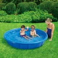 Summer Waves 59" Round Wading Pool, Blue, Ages 2 and Up, Unisex ...