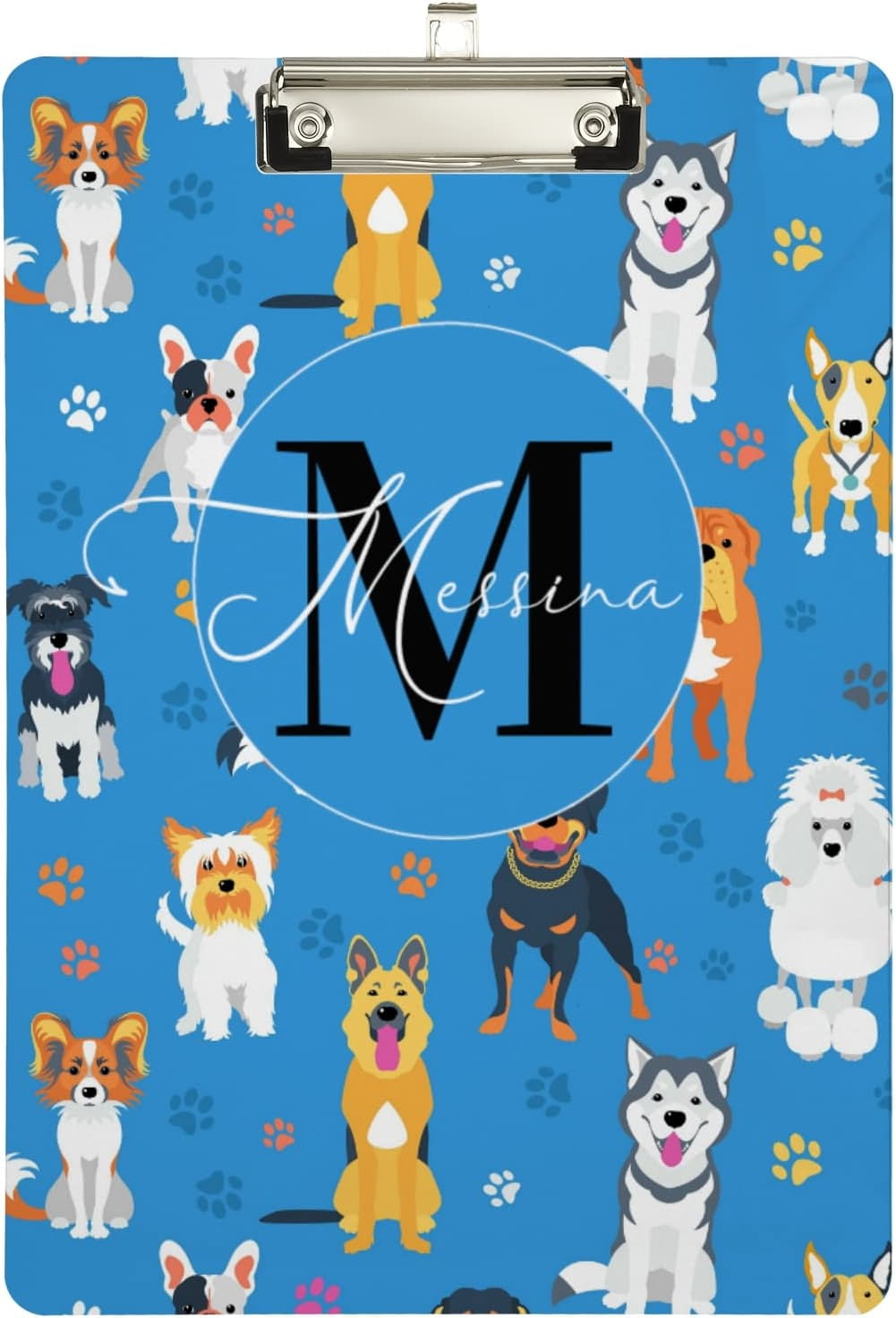 KXMDXA Dogs Clipboard Hardboard Wood Nursing Clip Board and Pull for ...