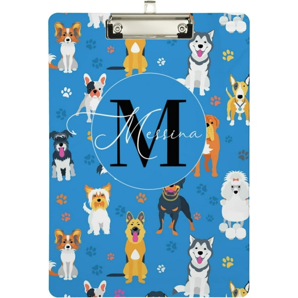 KXMDXA Dogs Clipboard Hardboard Wood Nursing Clip Board and Pull for ...