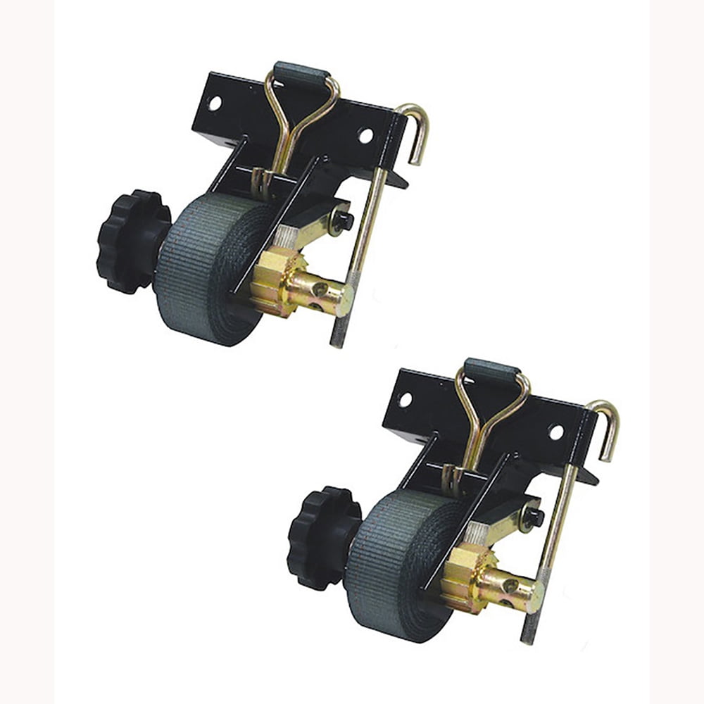 (2) Tie Down Straps for Ladder Racks with Square Tubing 1-1/2" Wide x 7 ...