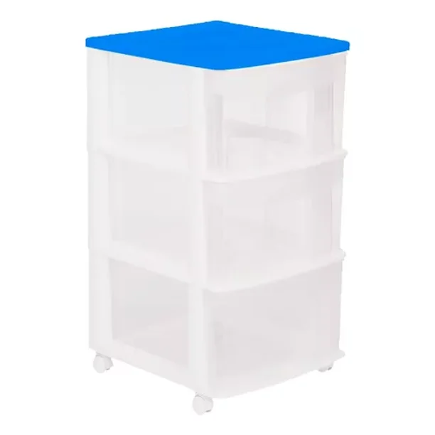 Cajonera Plástica Multiusos Utilisimo 3 Cajones Con Ruedas | Walmart en ...