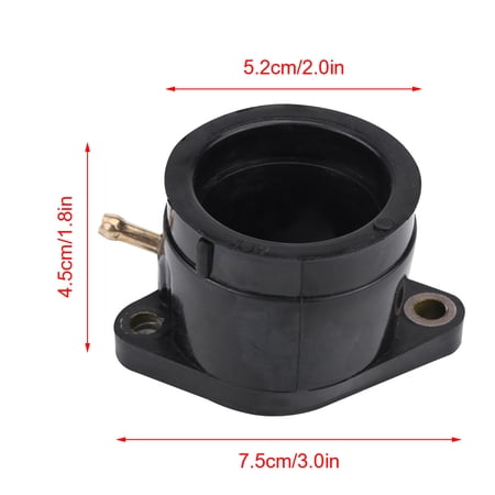 Carburetor Intake Boot,4Pcs Motorcycle Carb Carburetor Intake Manifold ...