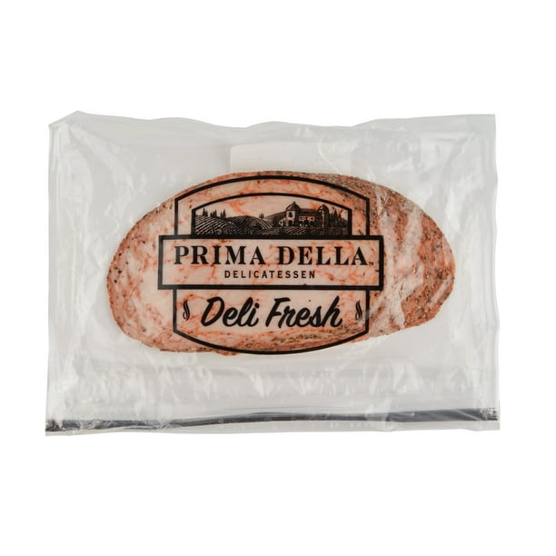Prima Della Cracked Pepper Turkey Breast, Pre-Sliced - Walmart.com ...