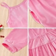 Bearichfupo Toddler Girls Baby Kids Solid Jumpsuit Strap Romper Summer ...
