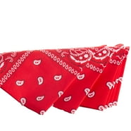 Bandanas, Red/Blue Western, Pack of 12 - Walmart.com