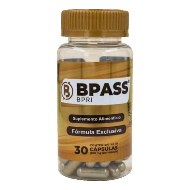 BPRI Bpass 30 Cap Inhibidor De Apetito 100% Natural S/Sabor | Bodega ...