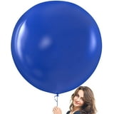 Latex Round Giant Balloons, 36 in, Evening Blue, 6ct - Walmart.com