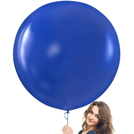 Blue Giant Balloons 8 Jumbo 36 Inch Blue Balloons for Photo Shoot ...