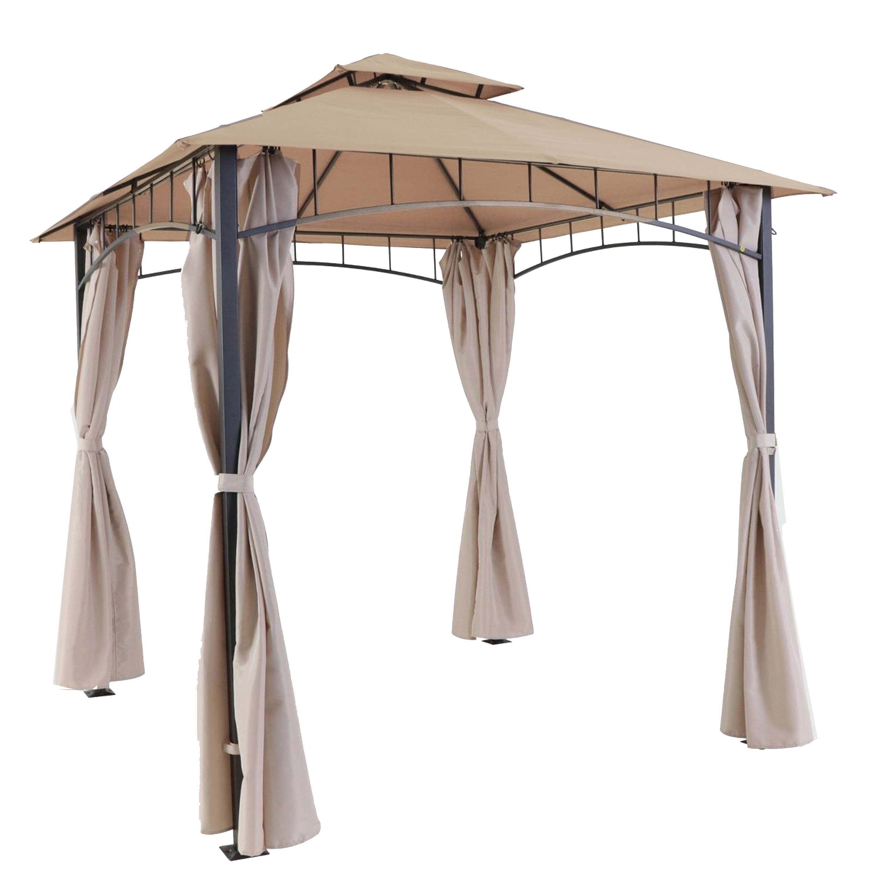 Garden Winds 10x10 Replacement Canopy for Threshold Gazebo, Riplock 350 ...