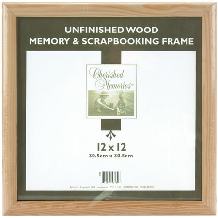Darice Wooden Memory Frame 12"X12"-Unfinished - Walmart.ca