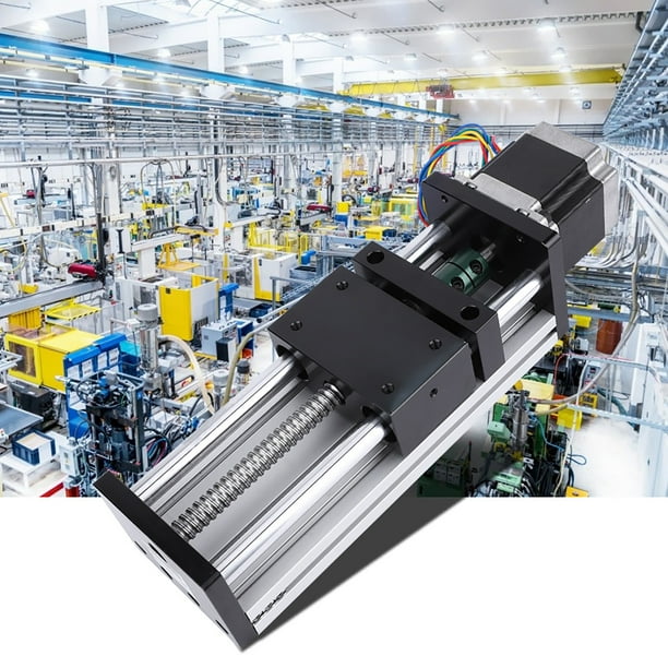 Movimiento lineal, husillo de bolas de doble eje, aplicación lineal ...