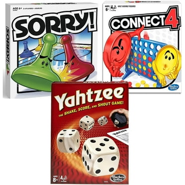 Classic Connect 4, Classic Sorry!, & Classic Trouble [Exclusively ...