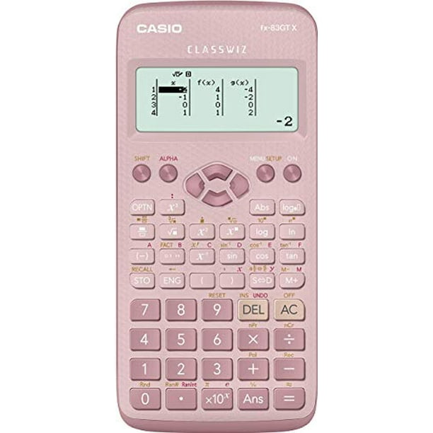 New Casio FX 83GTX Scientific Calculator Pink Walmart Walmart new-casio-fx-83gtx-scientific-calculator-pink-walmart-walmart