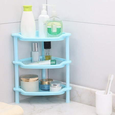 Three Layers Triangle Storage Rack Corner Shelf For Kitchen Living Room ...