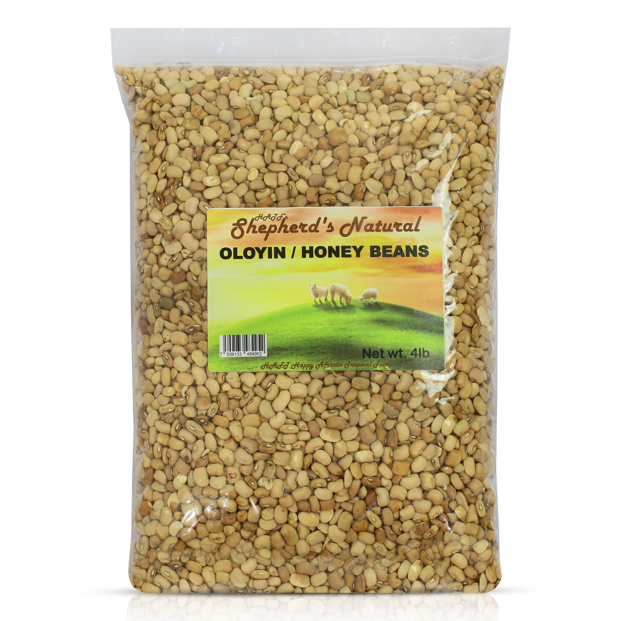 Oloyin Honey Beans by Shepherd's Natural 4 lb. / 64 oz. - Walmart.com