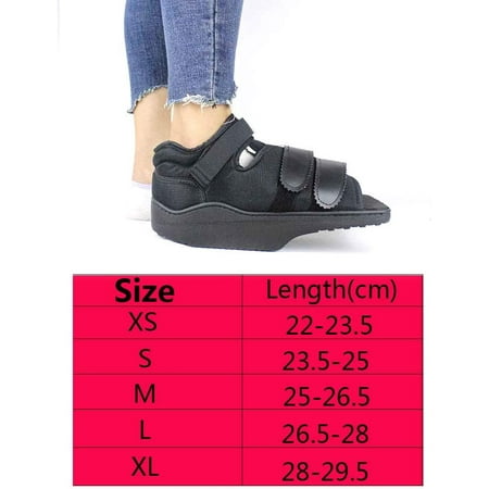 Post-Op Broken Toe/Foot Fracture Square Toe Walking Shoe - Medical ...