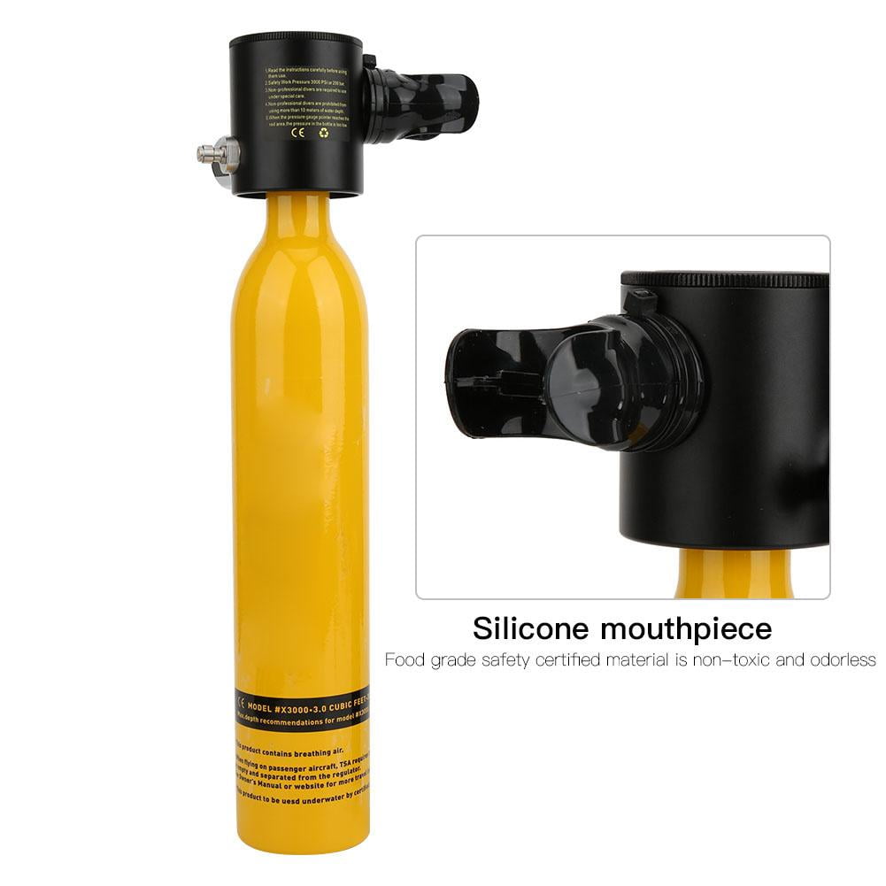 Domqga 500ML Diving Rebreather Underwater Emergency Oxygen Cylinder ...