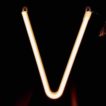 SAYDY LED Letters Neon Signs, Art Alphabet Wall Decor, Numbers Neon ...