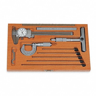 Mitutoyo Precision Meas.Tool Kit, Digital Caliper 64PKA070C - Walmart.com