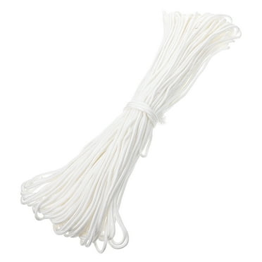 Golberg White Natural Cotton Rope - 1/2 Inch Diameter Twisted 100% Pure ...