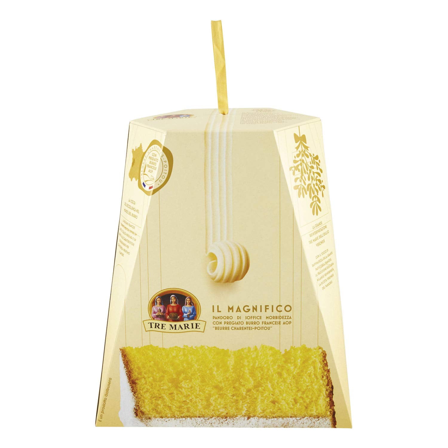 Tre Marie Il Pandoro Panettone 1 kg (2 lb 3.3 oz) Traditional Italian ...