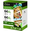 HP 64XL Ink Cartridge for Envy 7858, 7855, 7155, 6255, 7120, 7158 ...