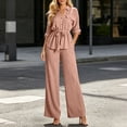 Versatile Trouser With Front Button Blouse And Adjustable Waist For ...