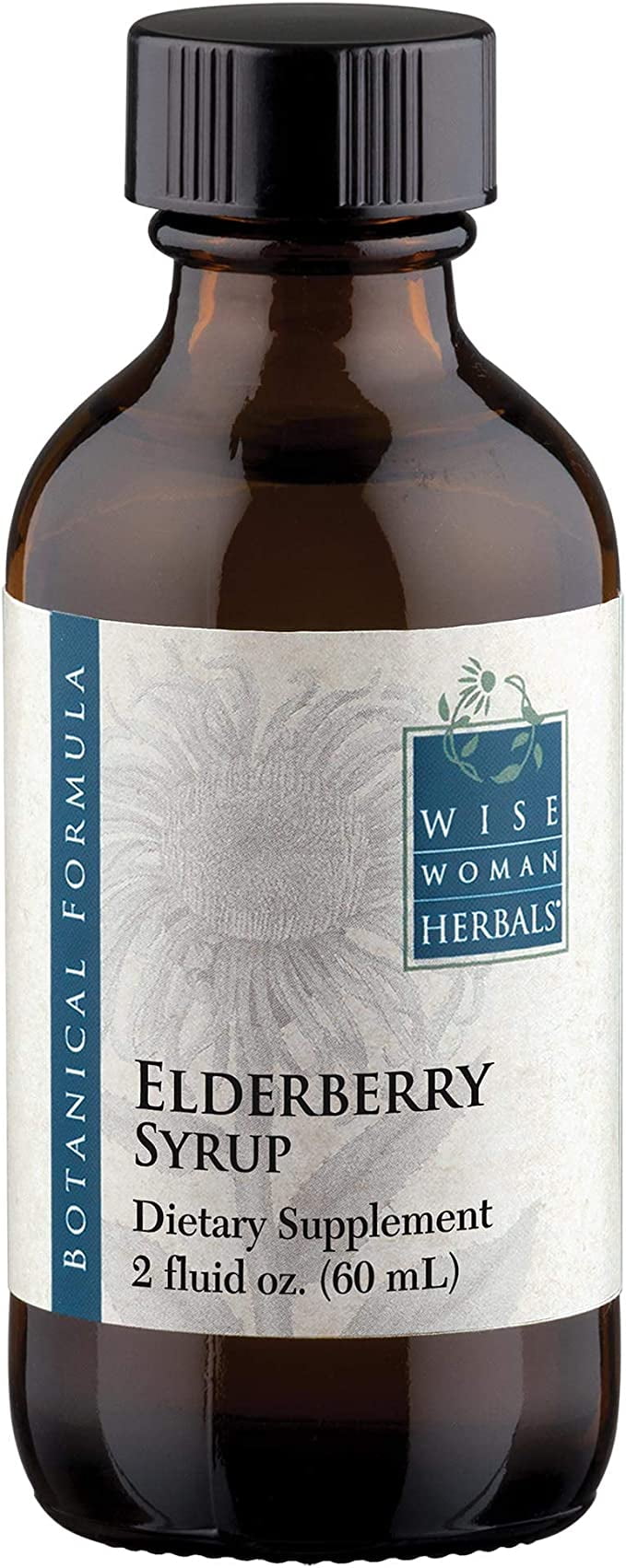 Elderberry Syrup (Sambucus) - Wise Woman Herbals – Extra Strength 3:1 ...