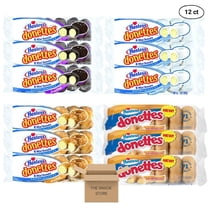 (5 pack) Hostess Donettes Variety | Powdered, Frosted, Double Chocolate ...