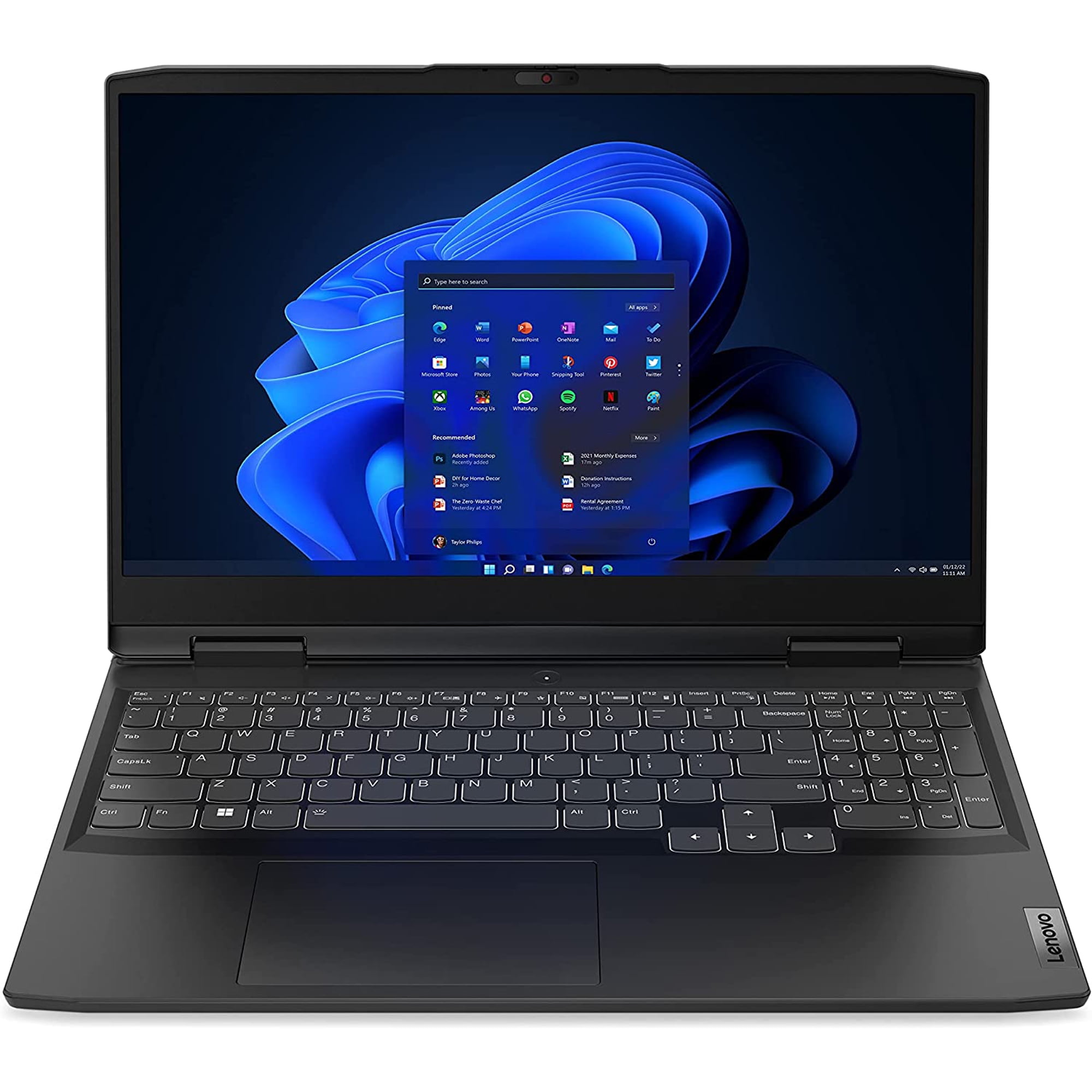Lenovo IdeaPad Gaming 3 15IAH7 15.6" FHD Laptop, Intel Core i5-12500H ...