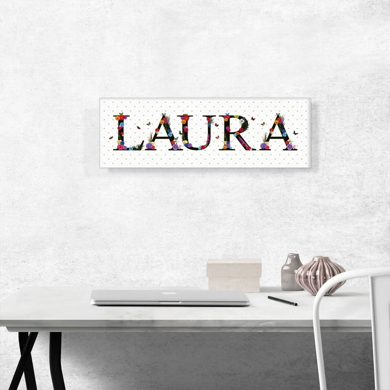 Laura Name Art