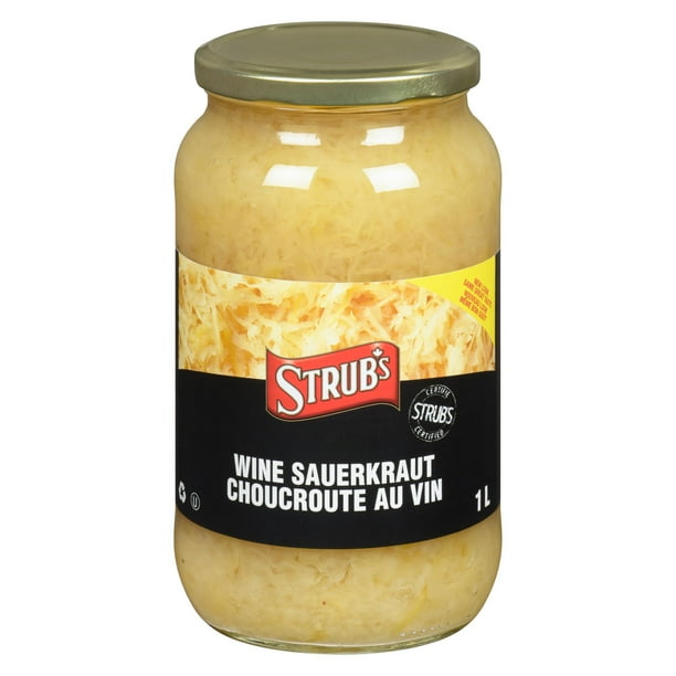 Strub's Wine Sauerkraut, 1 litre - Walmart.ca