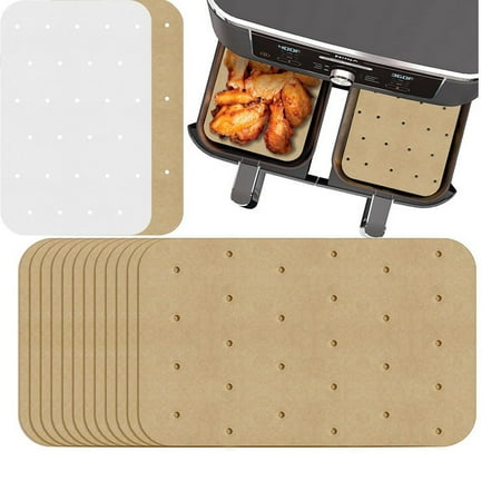 PERTTYUNG Airfryer Parchment Paper Unbleached Baking Sheets Non-stick ...