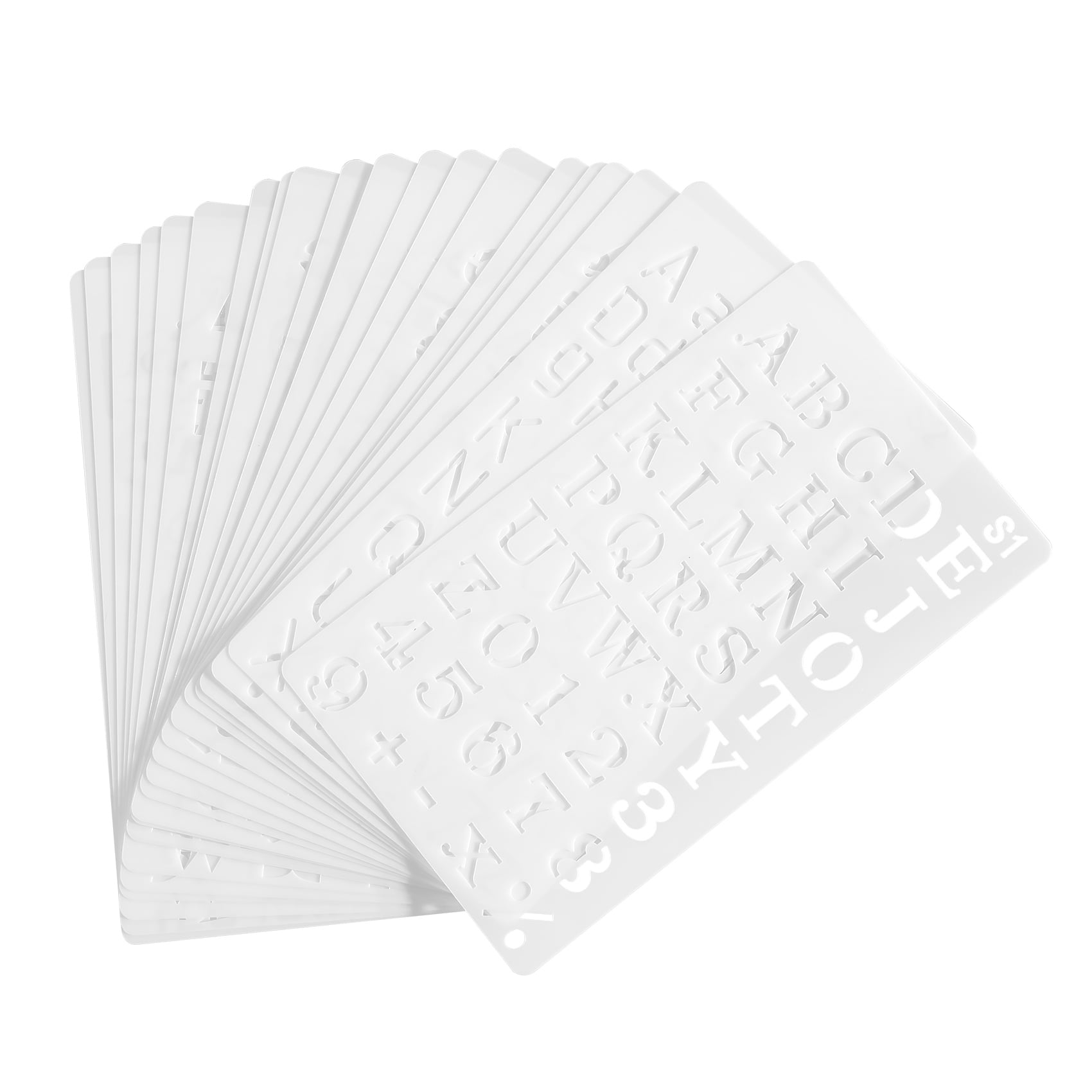 Click here for Unbranded 20pack Letter And Number Stencils Reusab... prices