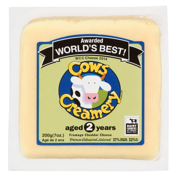 Cows Creamery 2 Year Aged Cheddar, 200 g - Walmart.ca