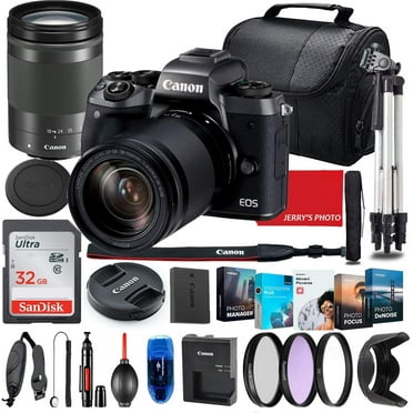Canon EOS 4000D DSLR Camera Bundle with 18-55mm Lens + 2pc Kingston ...