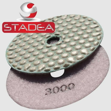 STADEA Diamond Polishing Pad 4" Dry Grit 200 For Stone Glass (STADEA ...