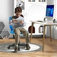 Costway Height-adjustable Ergonomic Kids Desk Chair with Universal ...