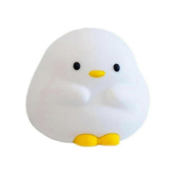 Duck Night Light, Cute Duck Lamp,squishy Silicone Nightlight With 30 ...