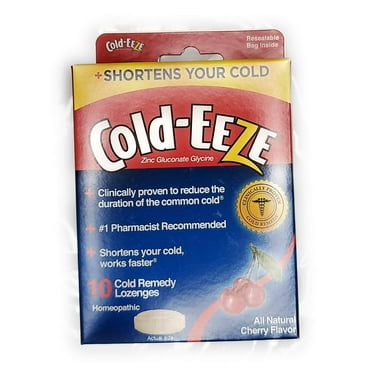 Cold-EEZE Zinc Lozenges, Cherry Flavor, Cough Drop, Sore Throat ...