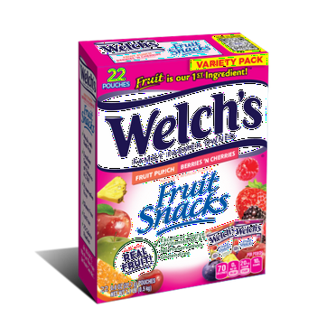 Welch's Mixed Fruit Gummy Snacks, Family Value Pack, Variety Flavor ...