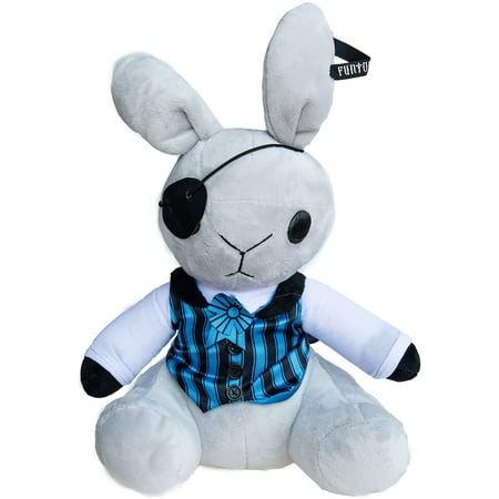 Black Butler Kuroshitsuji Ciel Phantomhive Rabbit Plush Doll (Gray#2 ...