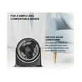 Air Monster 15655 High Velocity 3 Speed 8 Inch Adjustable Tilt Mini ...