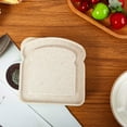 Cherryhome Bento Box with Lid Moisture-proof Easy Clean Toast Shape ...