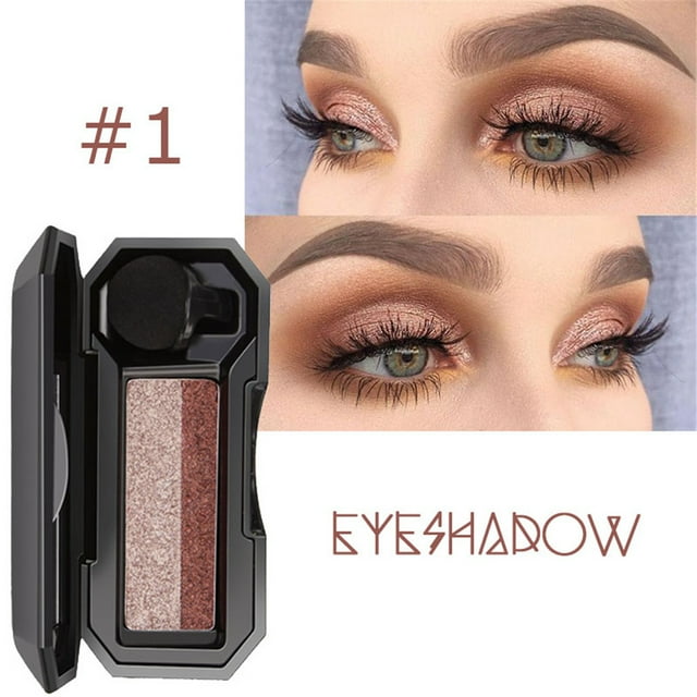 HIMIWAY Two-color Eyeshadow Makeup Powder Flexibility Lasting - Walmart.com