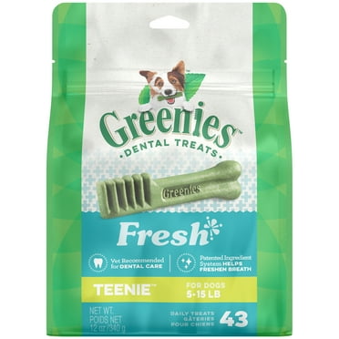 Greenies Petite Natural Dog Dental Care Chews Oral Health Dog Treats ...