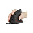 Anker Ergonomic Optical USB Wired Vertical Mouse, 1000/1600 DPI, 5 ...