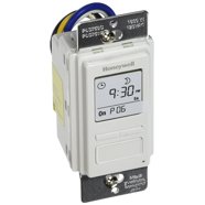 Honeywell Home RPLS740B1008 Econoswitch 7-Day Programmable Light Switch ...