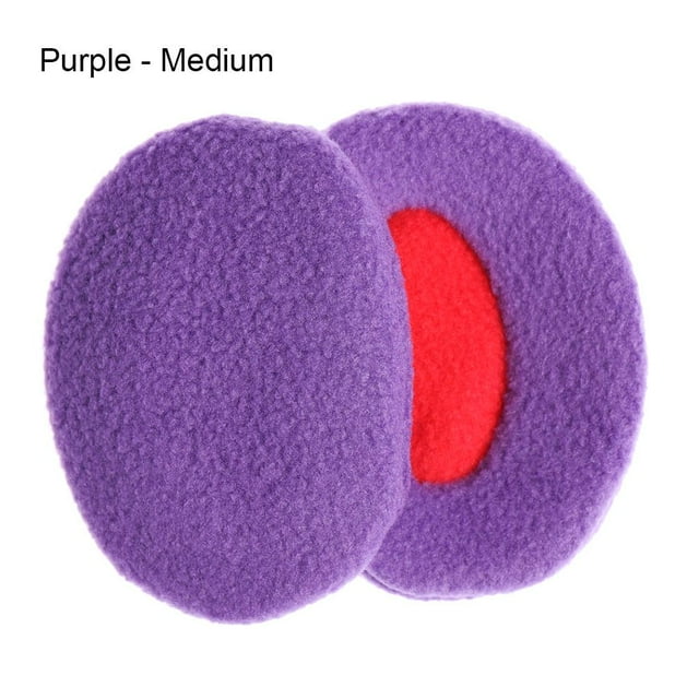 Kids Ear Protection Fluffy Fleece Winter Windproof Bandless Ear Warmers ...