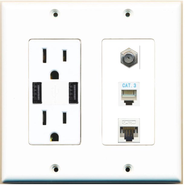 Ethernet Wall Outlets